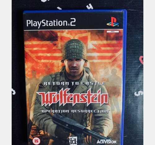 Return to castle wolfenstein operation ps2