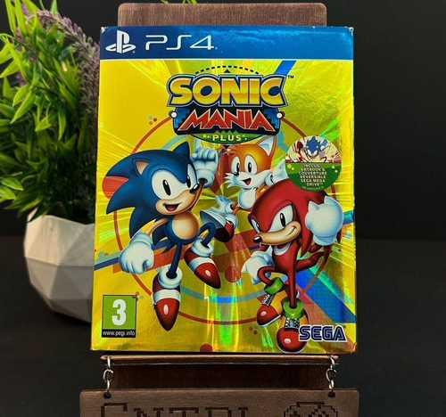 Sonic Mania Plus PS4/PS5 Диск