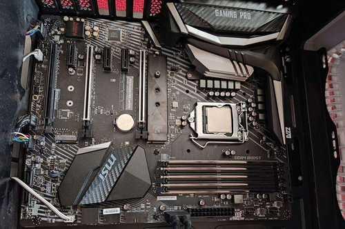 Комплект core i9-9900 + Z370 MSI Pro Carbon + 16GB