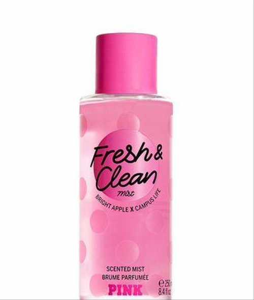 Спрей для тела pink Fresh & Clean Victorias Secret