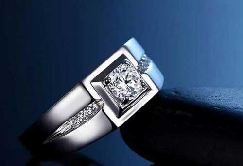Серебряное мужское кольцо-печатка