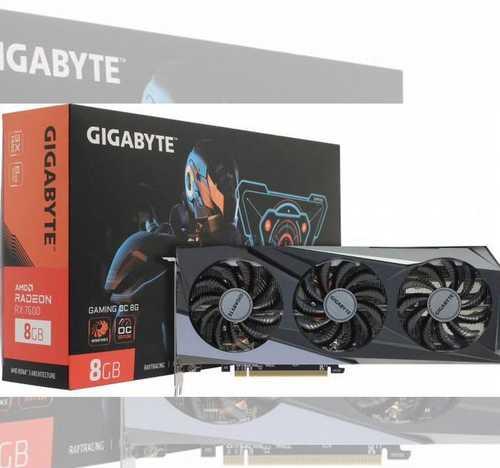 Игровая видеокарта gigabyte Gaming GV-R76gaming OC-8GD radeon RX 7600 OC 8 Гб gddr6