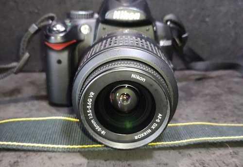Зеркальная камера nikon d5000 18-55mm kit