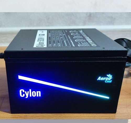 Блок питания aerocool cylon 500w (80 plus)