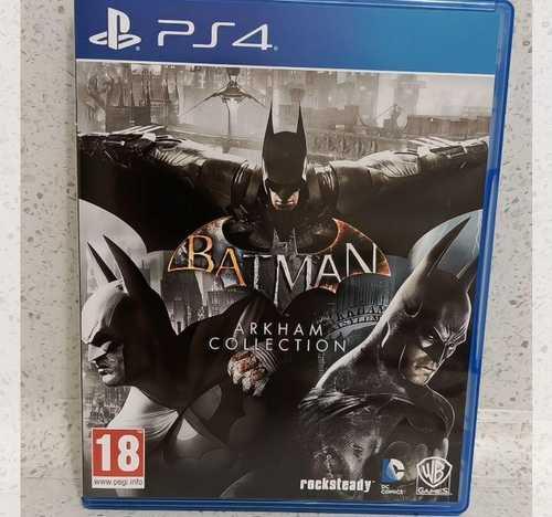 Batman arkham collection ps4 диск