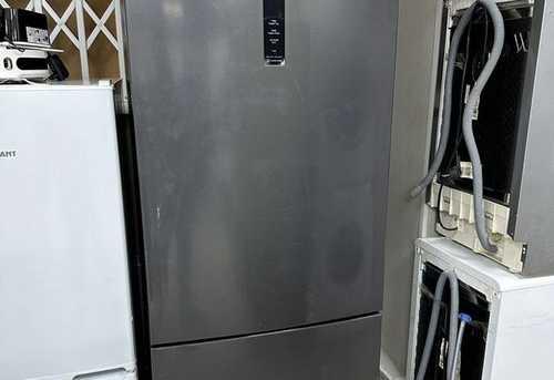 Холодильник с морозильником LG GC-B569pbcz черный