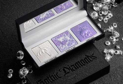 В пути Jeffree Star Gothic Diamonds Palette