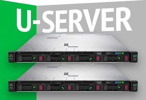 Сервер HPE DL360 Gen10 4LFF P408i-a 2*1400W Платфо