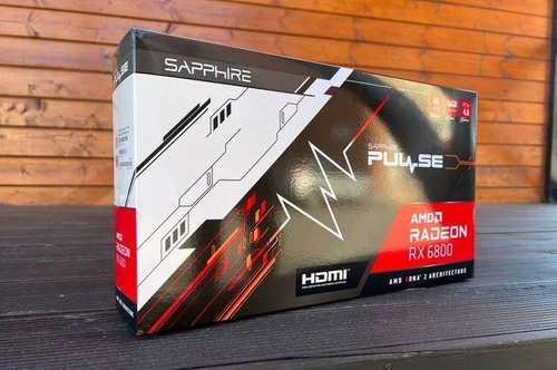 Видеокарта Sapphire Pulse RX 6800 16GB, рст