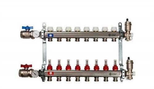Коллектор stout 8 выходов