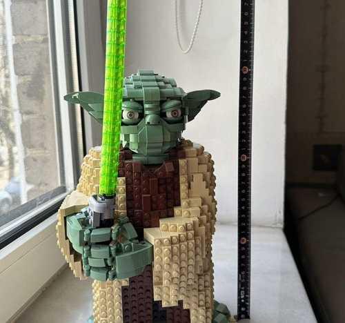 Lego Star Wars фигурка Йоды 41 см 75255