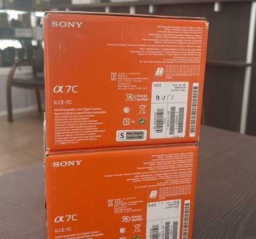 Sony A7c body английское меню