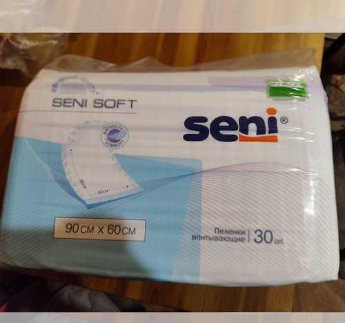 Пеленки seni soft 90*60, 30 шт в пачке