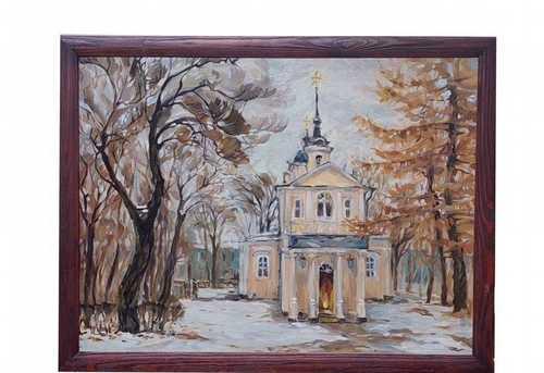 Картина "Знаменская церковь" 7090