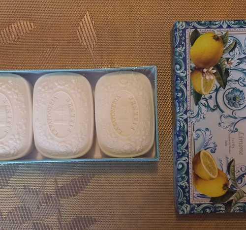 Набор мыла gourmandise(лимон),Италия