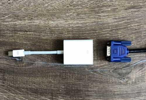 Адаптер Apple Mini DisplayPort to VGA