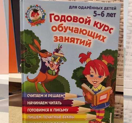 Книга Годовой курс занятий 5-6 лет