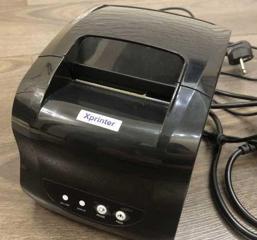 Термопринтер этикеток xprinter xp 365b