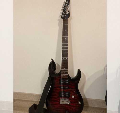 Электрогитара ibanez grx70QA-TRB