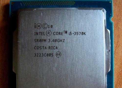 Процессор intel core i5 3570K Ivy Bridge сокет 11