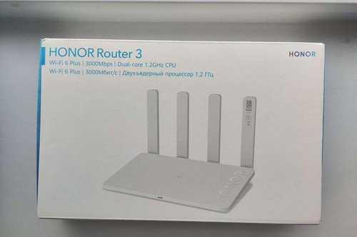 Wi-Fi роутер Honor Router 3 White (XD20)