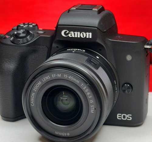 Canon EOS M50   Canon 15-45mm (как новый)