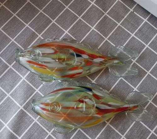 Рыбки из стекла
