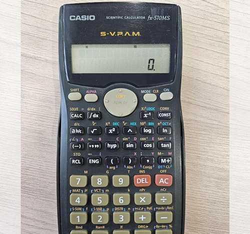 Инженерный калькулятор casio FX-570MS