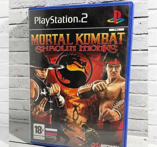 Mortal Kombat Shaolin Monks Мортал Комбат PS2