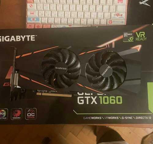 Видеокарта gtx 1060 6gb gigabyte