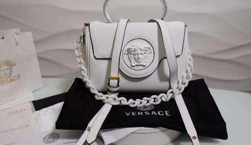 Брендовая сумка Versace La Medusa кожа