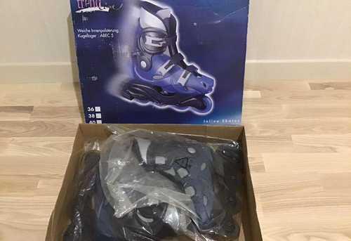 Ролики (коньки/роликовые коньки) inline skates t-7