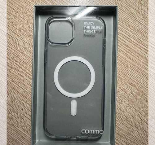 Чехол magsafe iPhone 15 plus (commo)