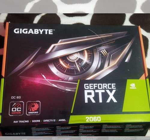 Видеокарта gigabyte RTX 2060