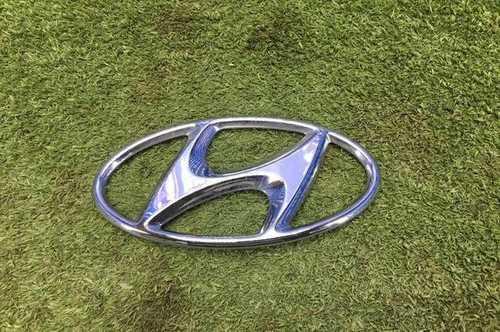 Значок (эмблема) задний Hyundai Solaris HCR