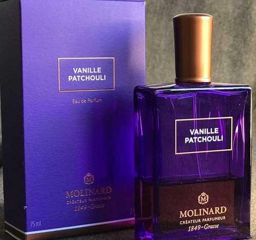 Парфюмерная вода molinard vanille patchouli