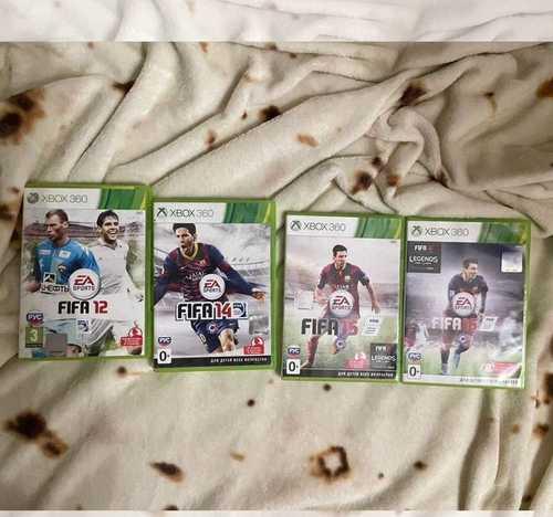 Игры на xbox 360 fifa 12,14,15,16