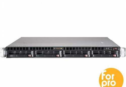 Сервер Supermicro 815 4LFF 2xE5-2643v2 256GB, SATA