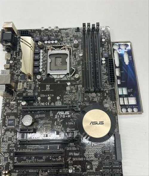 Материнская плата asus z170-k