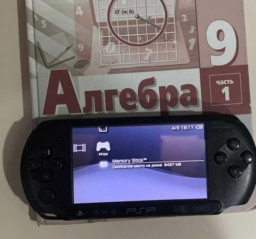 Sony psp e1008 чёрная