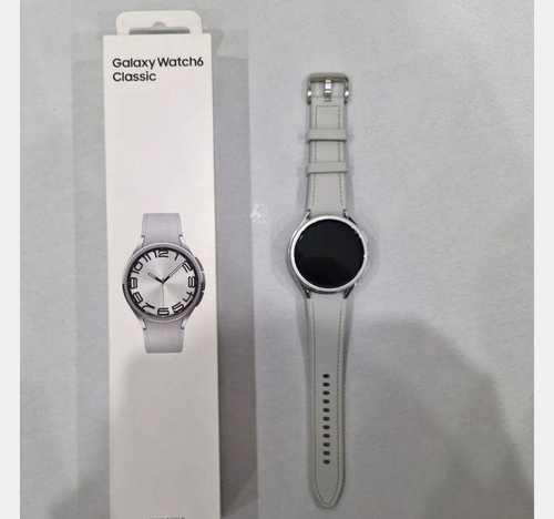 Новые Samsung galaxy watch 6 classic 47 нагарантии