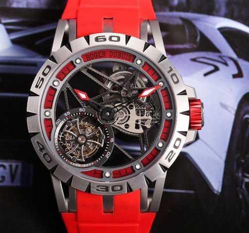 Часы Roger Dubuis Excalibur Spider Skeleton