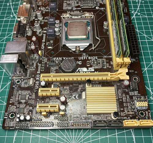 Комплект LGA 1150 H81M-K i5-4460 16Гб DDR3