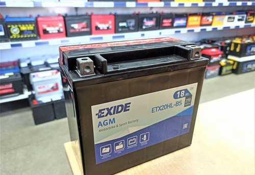 Доставка Акб для квадроцикла 18Ач Exide AGM ytx20h