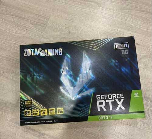 Видеокарта geforce rtx3070ti trinity новая