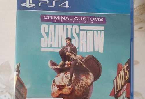 Saints Row. Criminal Customs Edition ps4 новый