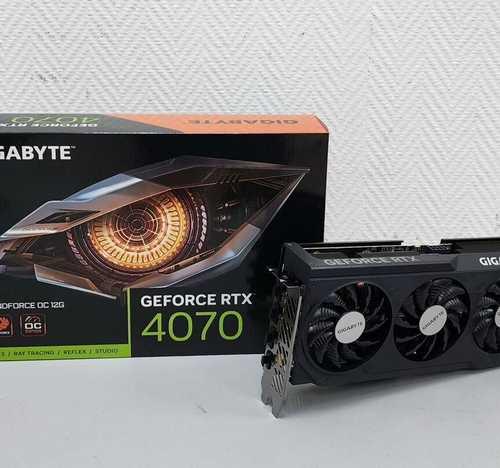 Видеокарта gigabyte RTX 4070 12Gb, гарантия