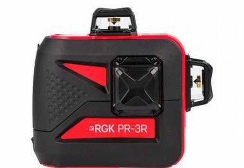 Комплект: лазерный уровень RGK PR-3R + штатив, рей