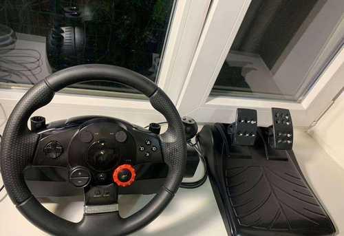 Руль logitech driving force gt