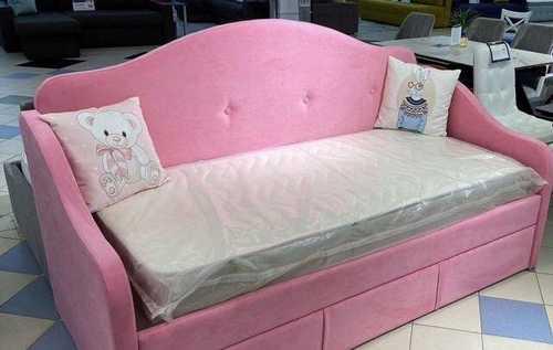 Детская кровать Сабрина, мягкая детская кроватка